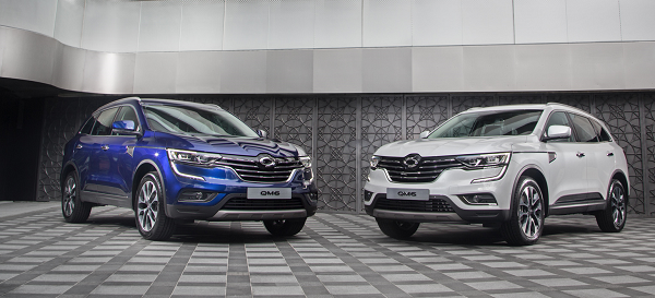 르노삼성, 중형 SUV QM6 공식 출시…SM6와 '쌍끌이' 나선다