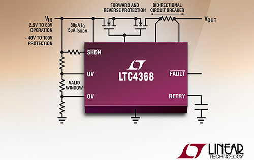 리니어, 양방향 전자 회로 차단기 출시