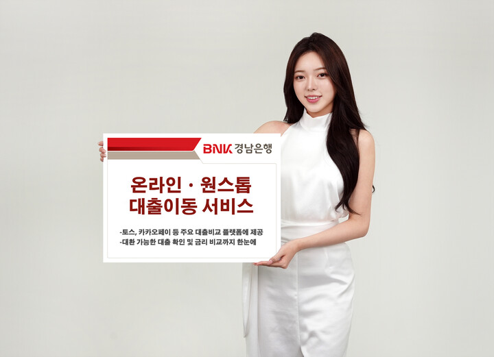 BNK경남은행, 주요 플랫폼에 ‘온라인·원스톱 대출이동 서비스’ 제공