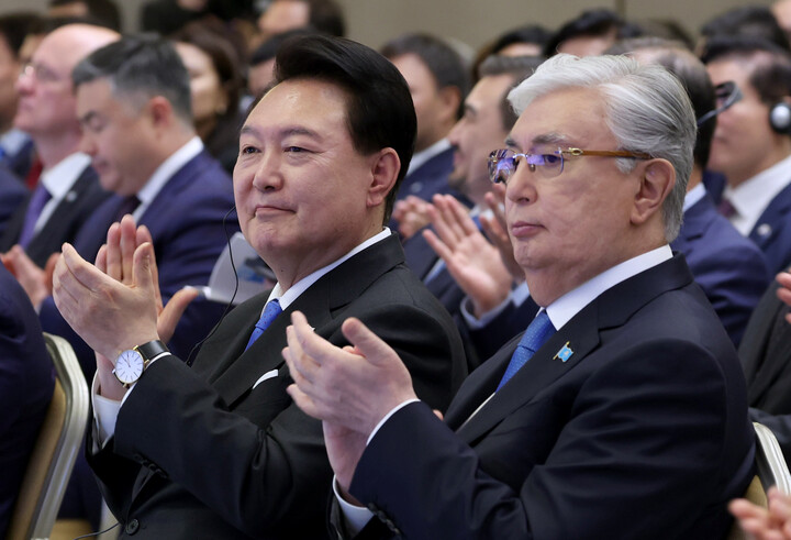 대통령실, 尹 카자흐 국빈방문으로 핵심광물, 에너지·플랜트, 자동차 등 협력 확대