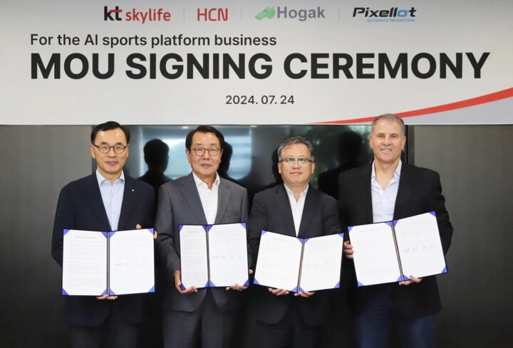 KT스카이라이프, AI 기반 스포츠 미디어 플랫폼 사업 투자 추진