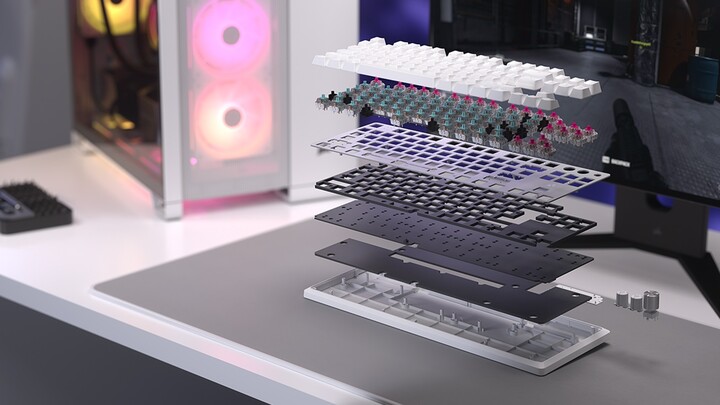 커세어, 래피드트리거·플래시탭 탑재 게이밍 키보드 ‘K70 프로 TKL’ 출시