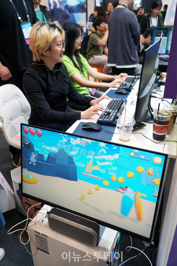 [포토] 가끔은 가벼운 게임도 좋아