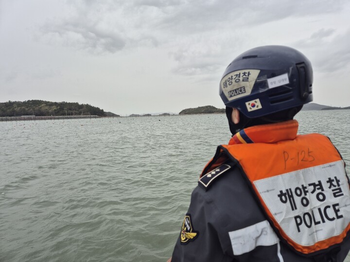 목포해경, 불법 김 양식장 운영 어업인 18명 검거