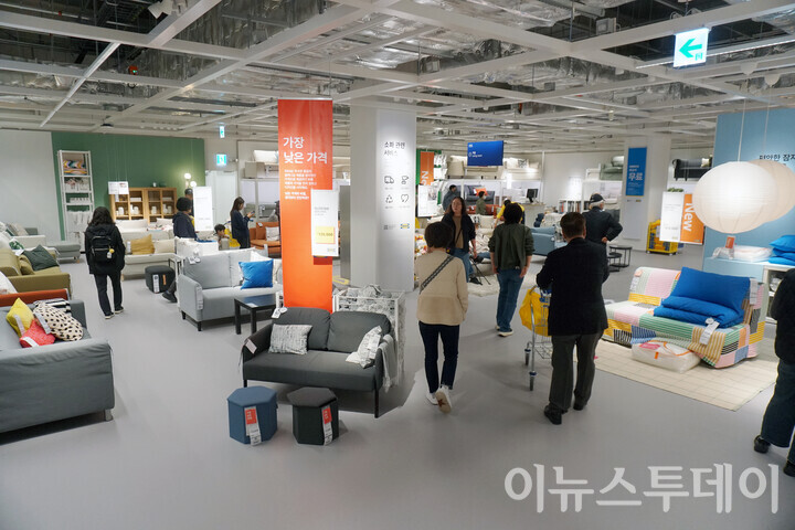 [포토] 이케아 강동점 찾은 방문객들