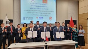 가톨릭관동대, 베트남 옌바이성·VKBIA와 MOU 체결