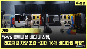 [콕e영상] 기아 “PV5 플렉시블 바디 시스템, 레고처럼 차량 조립···최대 16개 바디타입 확장”